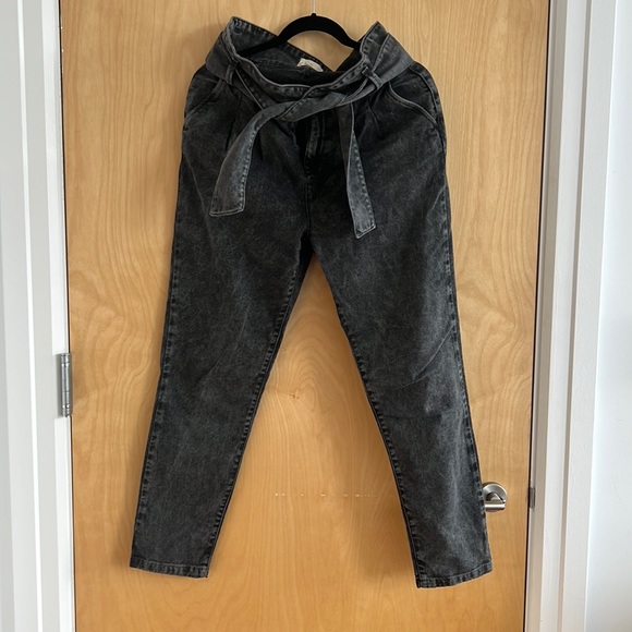Sezane | Jeans | Sezane Washed Black Denim Jeans | Poshmark